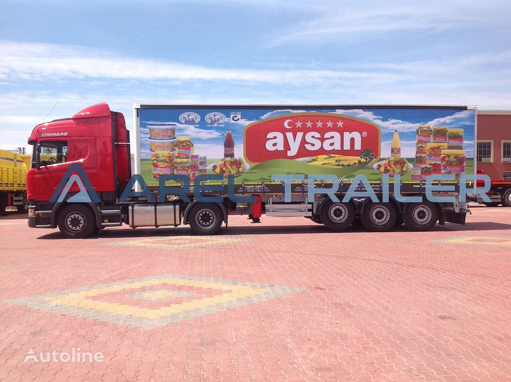 Nova Arel Trailer CURTAINSIDE TILT SEMI TRAILER CUSTOMIZE poluprikolica sa kliznom ceradom