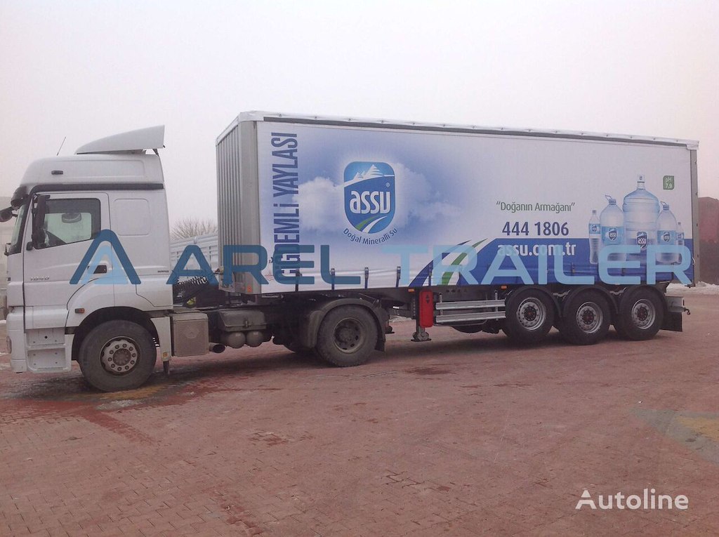 Nova Arel Trailer CURTAINSIDE TILT SEMI TRAILER 2024 CUSTOMIZE poluprikolica sa kliznom ceradom