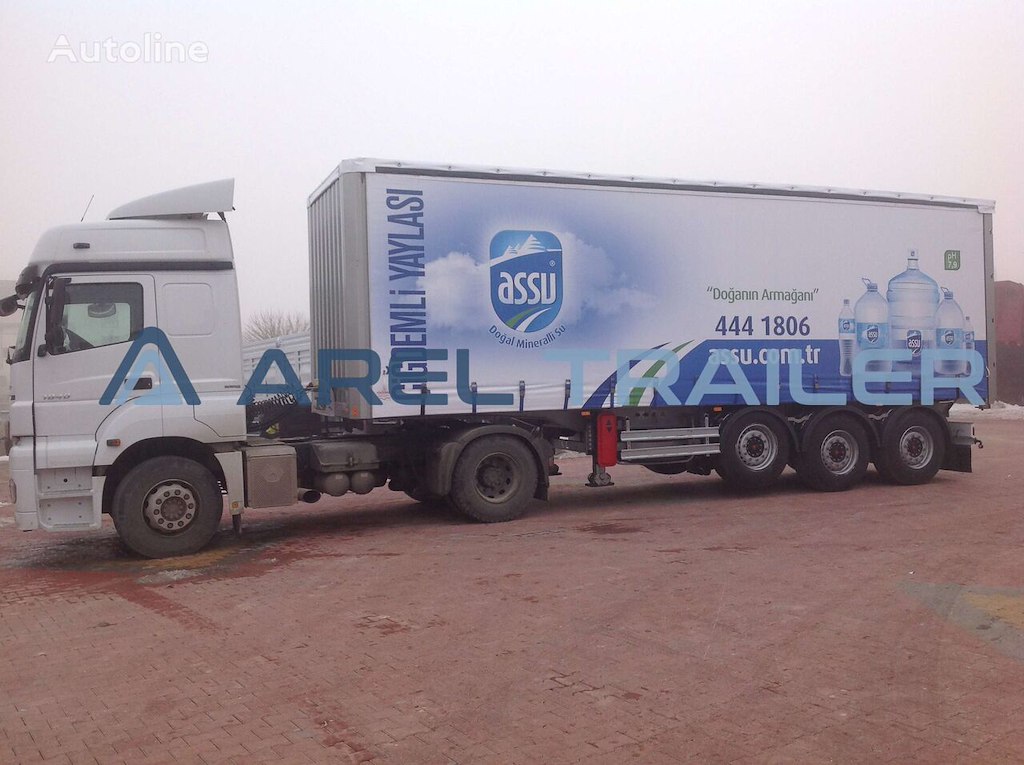 Nova Arel Trailer CURTAINSIDER TILT SEMI TRAILER CUSTOMIZE poluprikolica sa kliznom ceradom