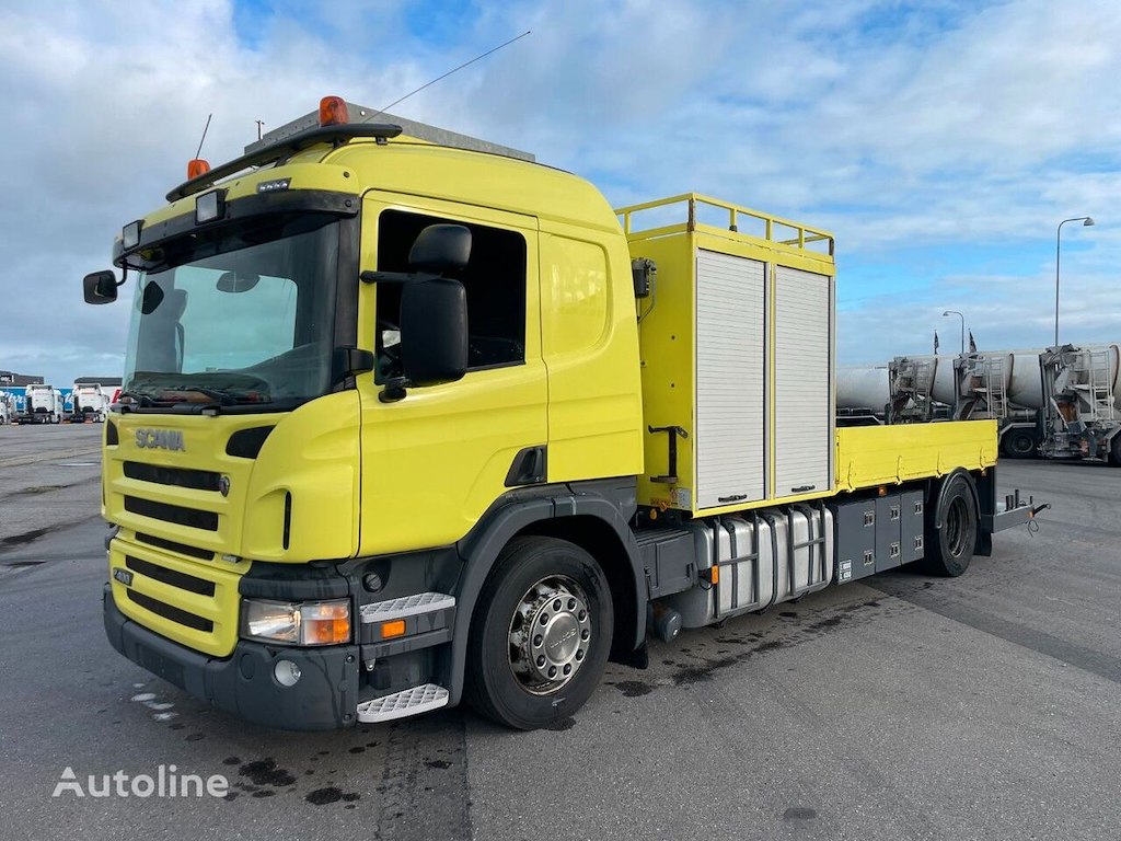 Scania P400 4x2 MLB Euro 5 - 375 tkm kamion s ravnom platformom