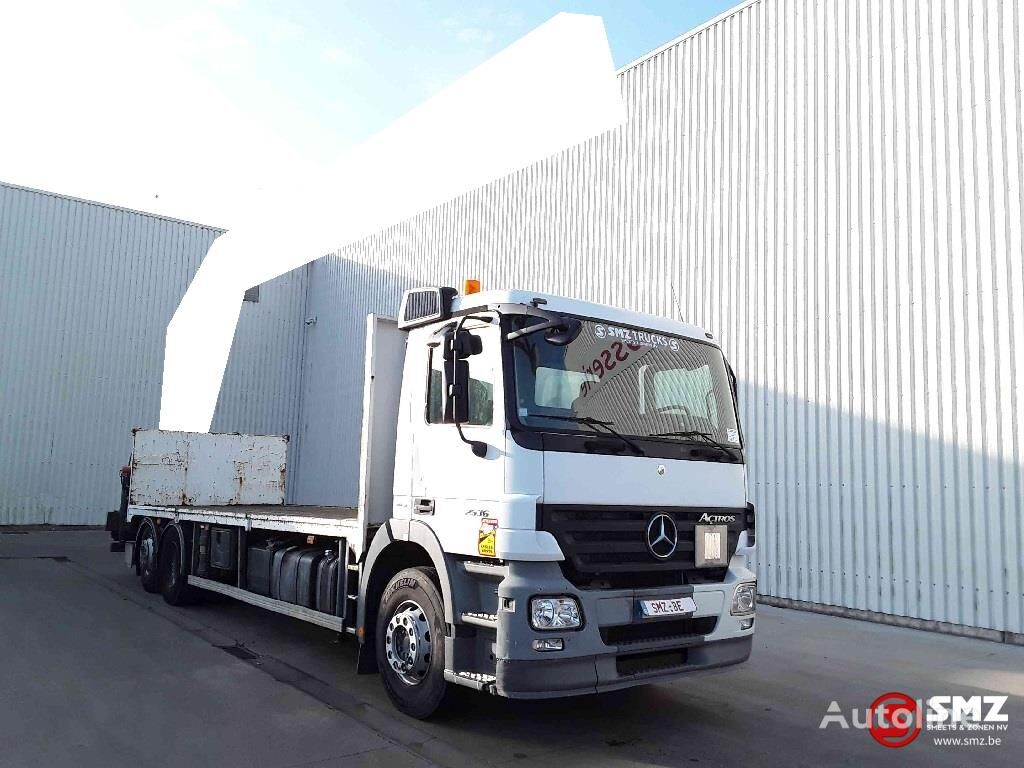 Mercedes-Benz Actros 2536 6x2 3 pedal kamion s ravnom platformom