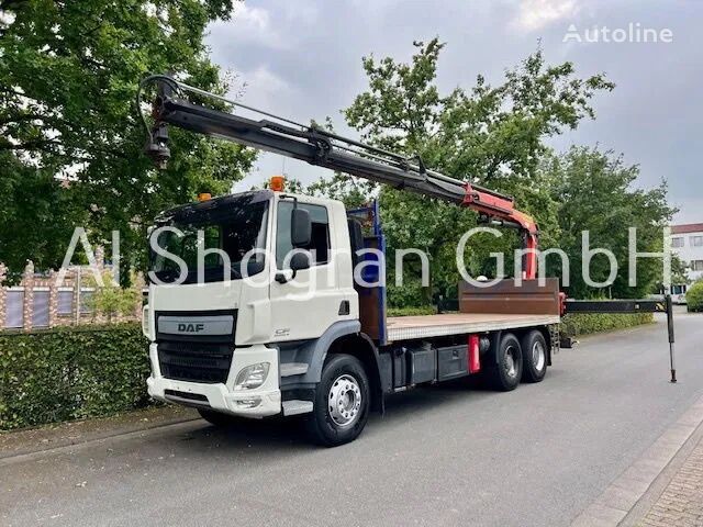 DAF CF 370 /6x4/Palfinger PK 18002 Mit Funk/Euro 6 kamion s ravnom platformom