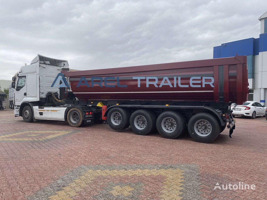 Nova Arel Trailer SQUARE TYPE TIPPING SEMI TRAILER HARDOX CUSTOMIZE poluprikolica kipera