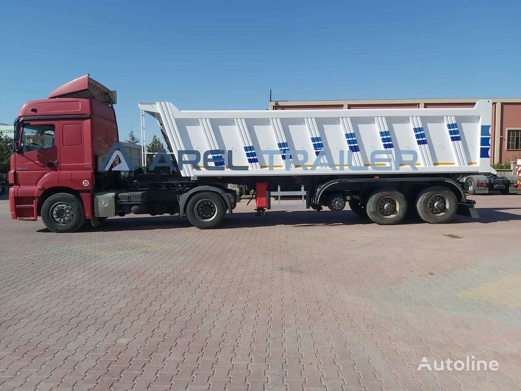 Nova Arel Trailer SQUARE TYPE TIPPING SEMI TRAILER HARDOX poluprikolica kipera