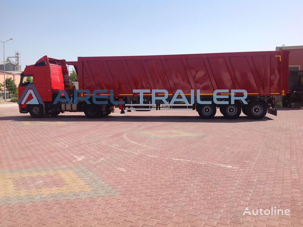 Nova Arel Trailer SCRAP TYPE TIPPER SEMI TRAILER HARDOX CUSTOMIZE poluprikolica kipera