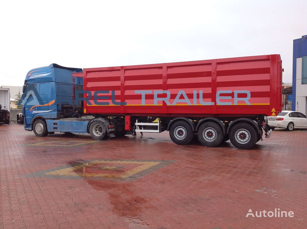 Nova Arel Trailer SCRAP TIPPING 40-85 M3 SEMI TRAILER HARDOX CUSTOMIZE poluprikolica kipera