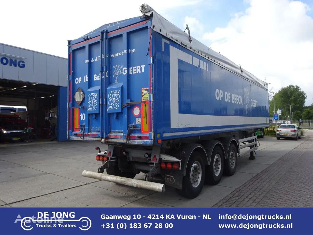 Stas S300CX / Tipper ALU / 55 M3 / Mercedes + Disc / 1x Lift Axle poluprikolica kipera