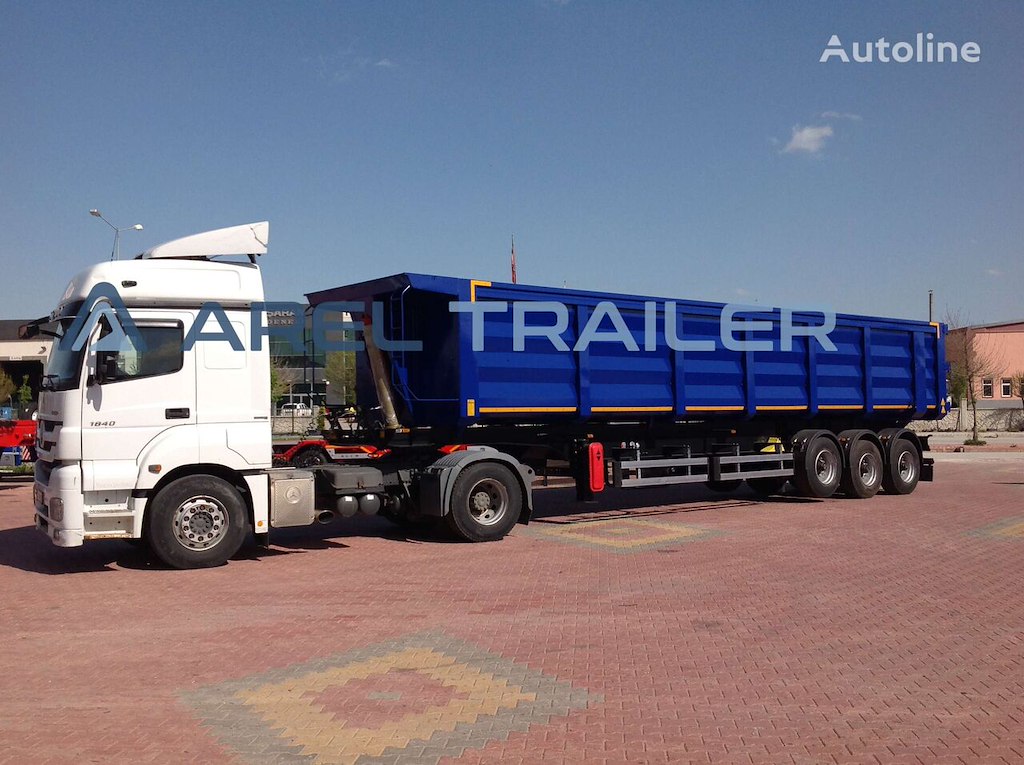 Nova Arel Trailer 40 m3 to 85 m3 SCRAP TIPPING SEMI TRAILER HARDOX CUSTOMIZE poluprikolica kipera