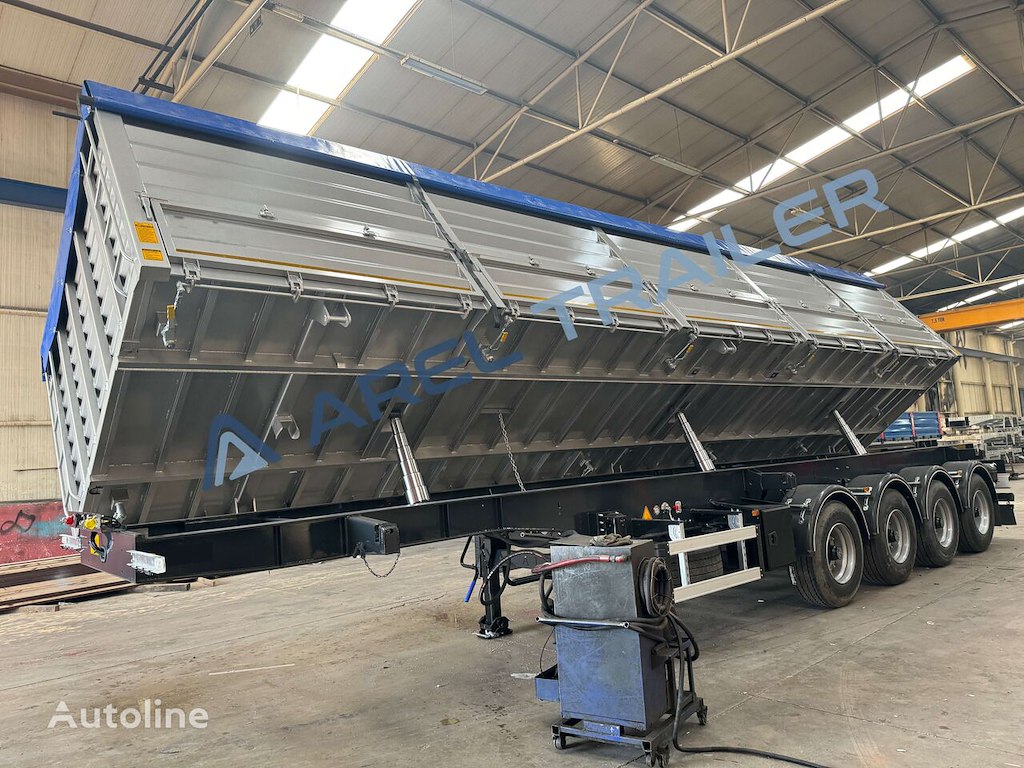 Nova Arel Trailer GRAIN TYPE TIPPING SEMI TRAILER HARDOX CUSTOMIZE poluprikolica kipera