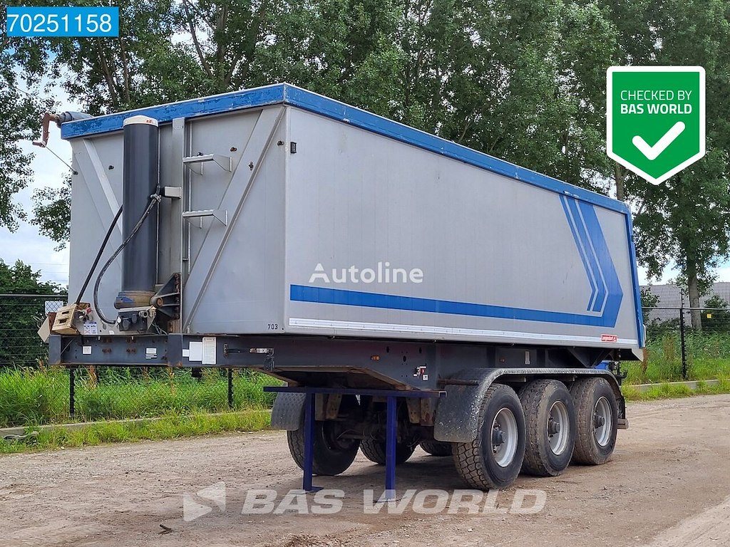 Langendorf SKA 24/29 3 axles 30m3 Liftachse Alu poluprikolica kipera