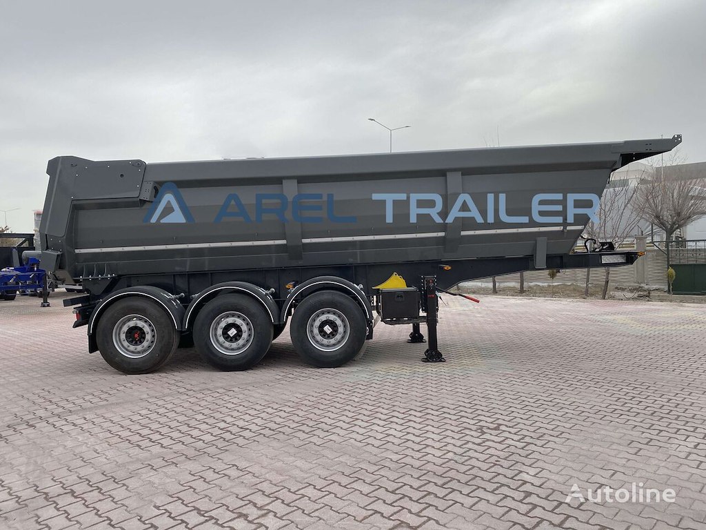 Nova Arel Trailer HALF PIPE TIPPING SEMI TRAILER HARDOX CUSTOMIZE poluprikolica kipera