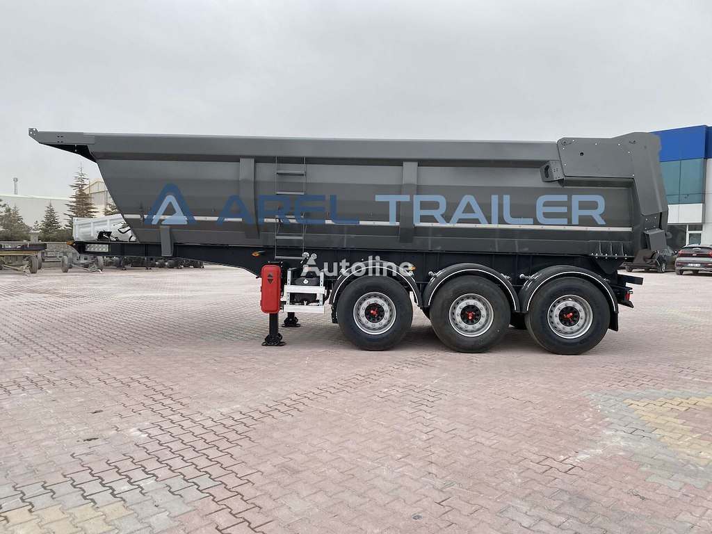 Nova Arel Trailer HALF PIPE TIPPING SEMI TRAILER HARDOX poluprikolica kipera