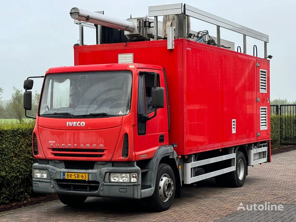 IVECO EUROCARGO 140E 24111 KM AIRCO ACHTERIN IDEAAL OM CAMPER TE BOUWE kamion furgon