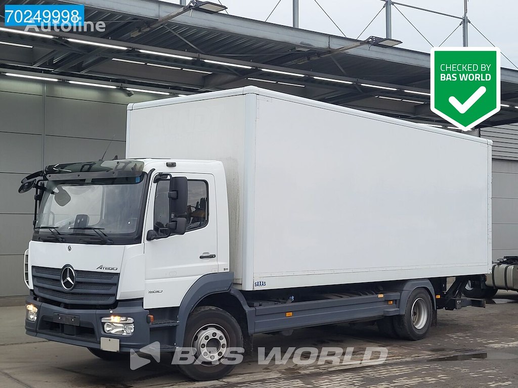 Mercedes-Benz Atego 1530 4X2 15tonner Ladebordwand 2x Tanks Automatic Euro 6 kamion furgon