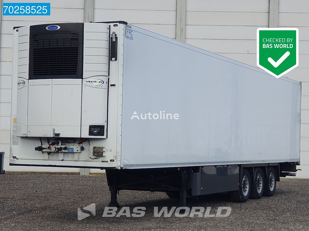 Schmitz Cargobull Carrier Vector 1550 NL-Trailer Tailgate Liftachse Ladebordwand P poluprikolica hladnjača