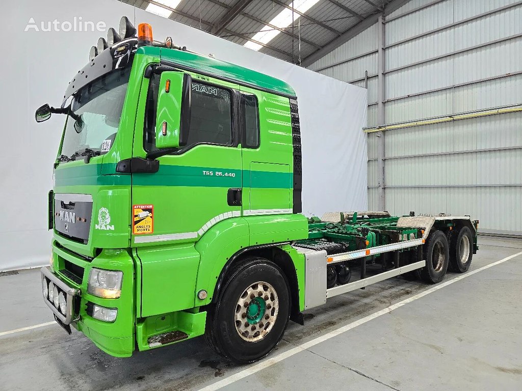 MAN TGS 26.440 6x4 / EURO 5 / PTO kamion šasija