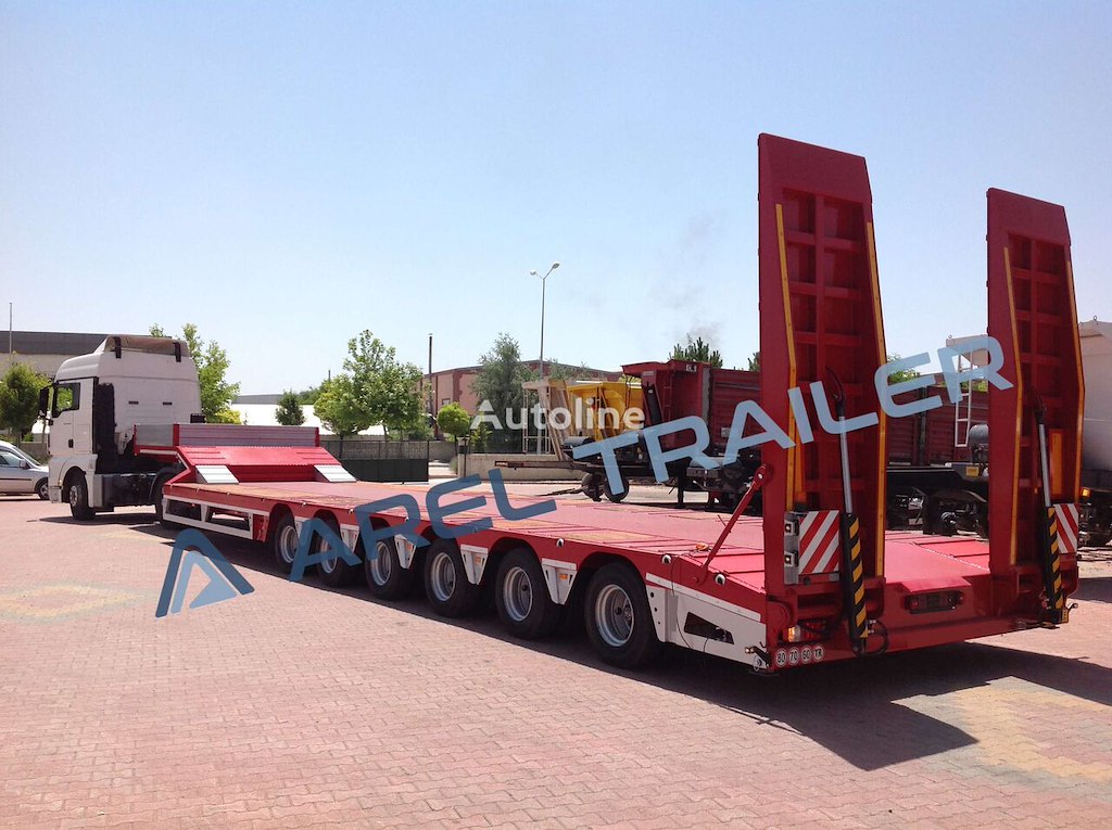 Nova Arel Trailer 6 AXLE LOWBED SEMI TRAILER CUSTOMIZE poluprikolica sa niskom platformom