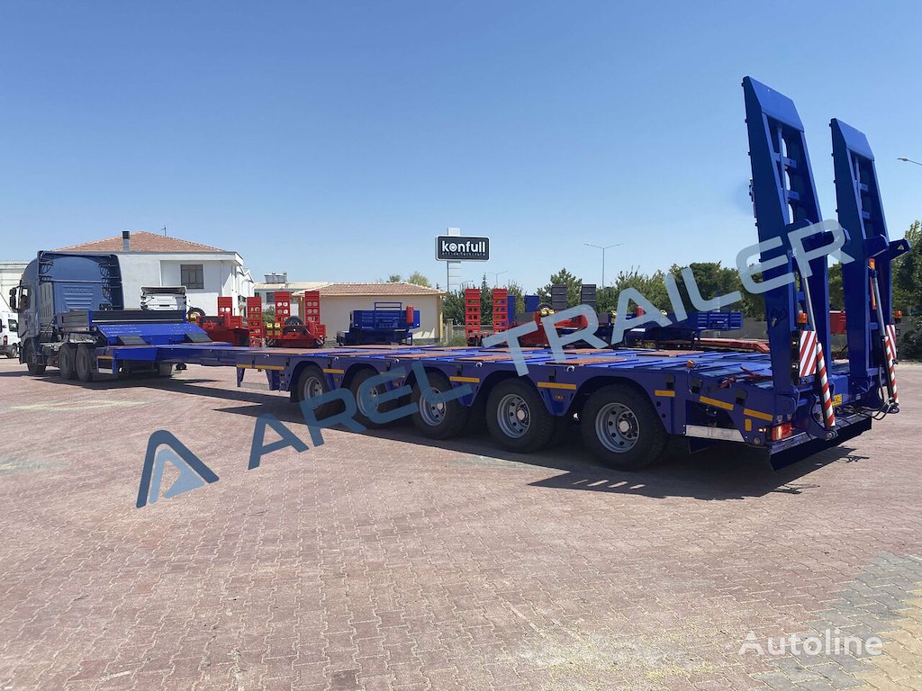 Nova Arel Trailer 5 AXLE LOWBED SEMI TRAILER CUSTOMIZE poluprikolica sa niskom platformom