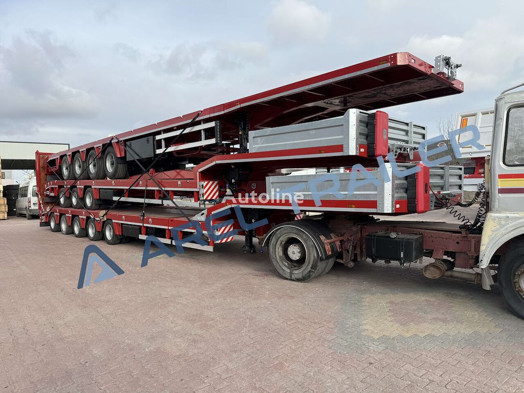 Nova Arel Trailer 5 AXLE LOWBED SEMI TRAILER 2024 CUSTOMIZE poluprikolica sa niskom platformom