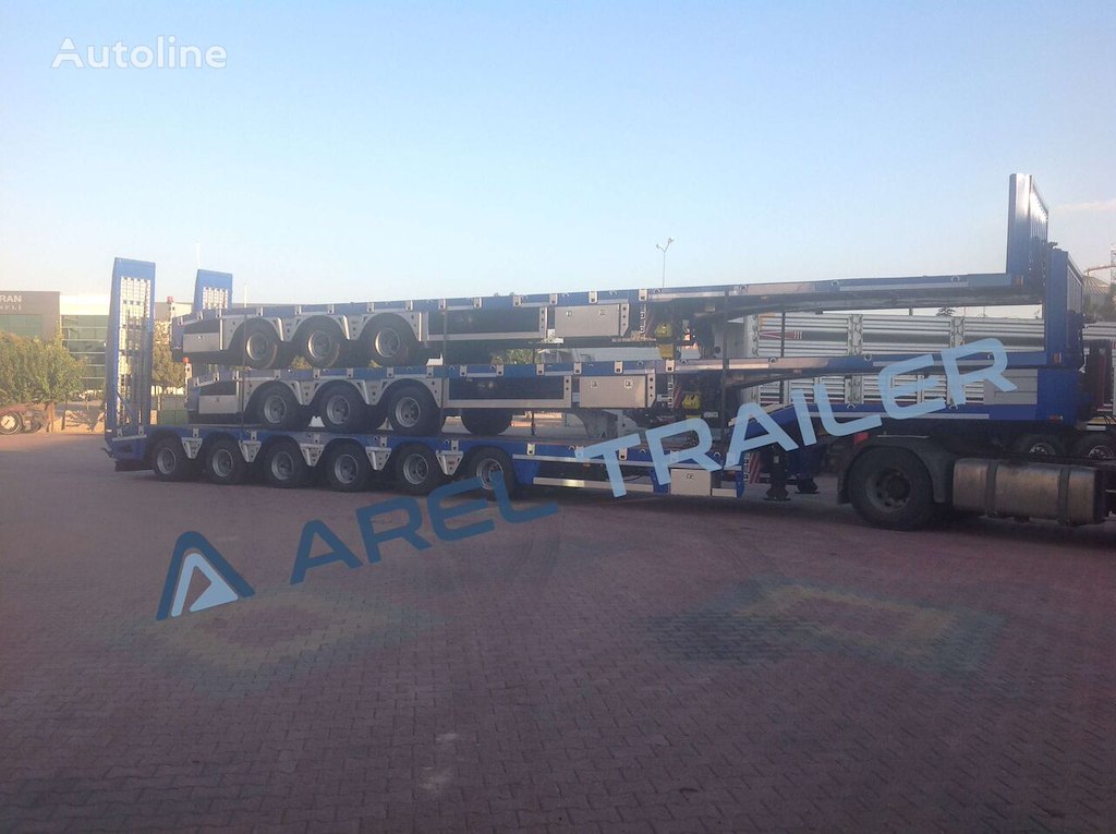 Nova Arel Trailer 6 AXLE LOWBED SEMI TRAILER CUSTOMIZE poluprikolica sa niskom platformom