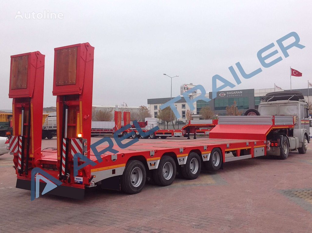 Nova Arel Trailer 4 AXLE LOWBED SEMI TRAILER CUSTOMIZE poluprikolica sa niskom platformom