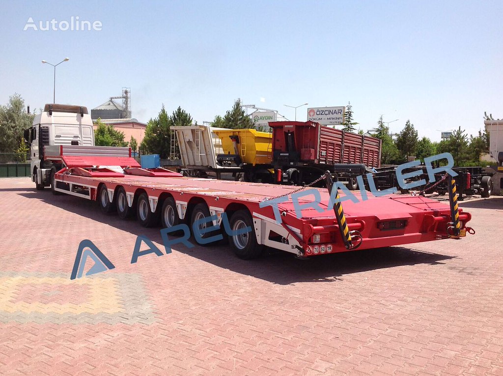 Nova Arel Trailer 6 AXLE LOWBED SEMI TRAILER CUSTOMIZE poluprikolica sa niskom platformom