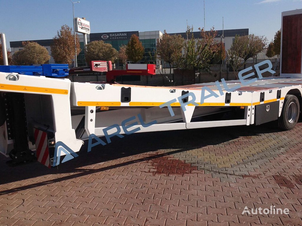 Nova Arel Trailer 3 AXLE LOWBED HYDRAULIC PLATFORM CUSTOMIZE poluprikolica sa niskom platformom