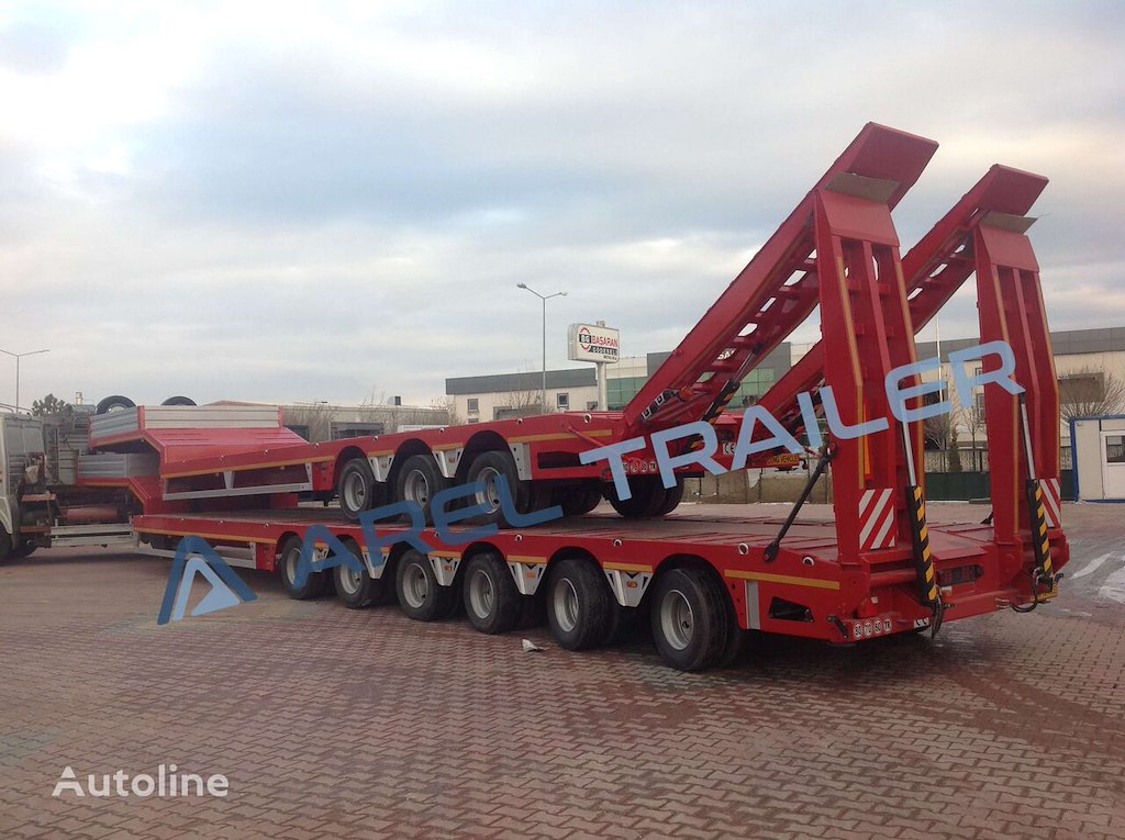 Nova Arel Trailer 6 AXLE LOWBED SEMI TRAILER 2024 CUSTOMIZE poluprikolica sa niskom platformom