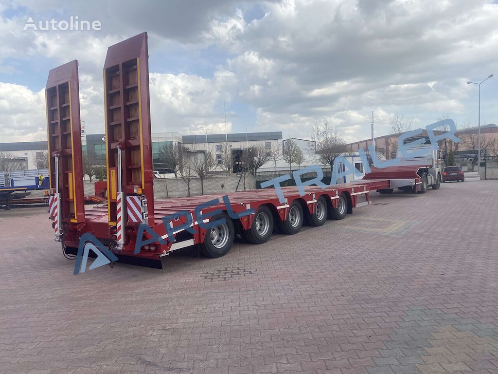 Nova Arel Trailer 5 AXLE LOWBED SEMI TRAILER 2024 CUSTOMIZE poluprikolica sa niskom platformom