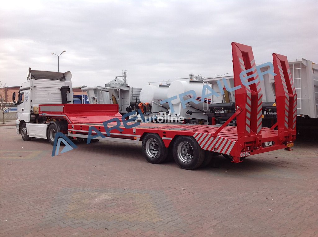 Nova Arel Trailer 2 AXLE LOWBED SEMI TRAILER 2024 poluprikolica sa niskom platformom