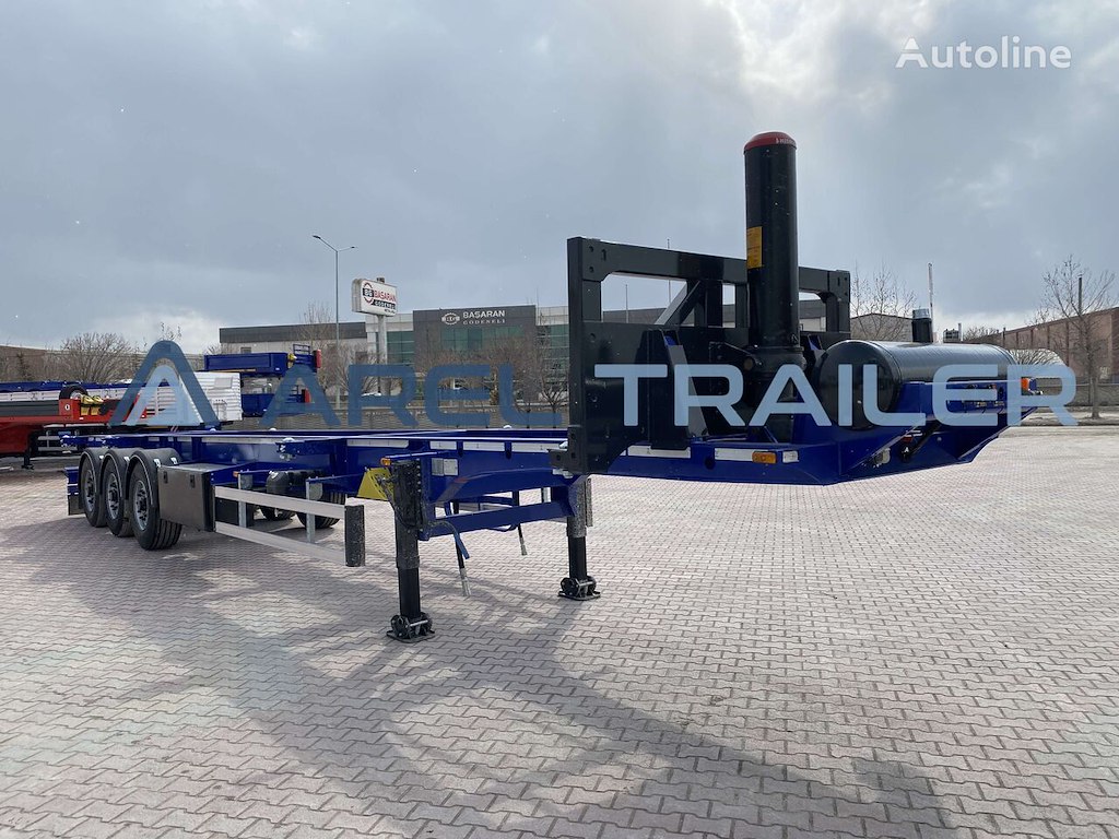 Nova Arel Trailer TIPPING SKELETAL CONTAINER SEMI TRAILER 20 FT 30 FT 40 FT 45 FT poluprikolica za prevoz kontejnera