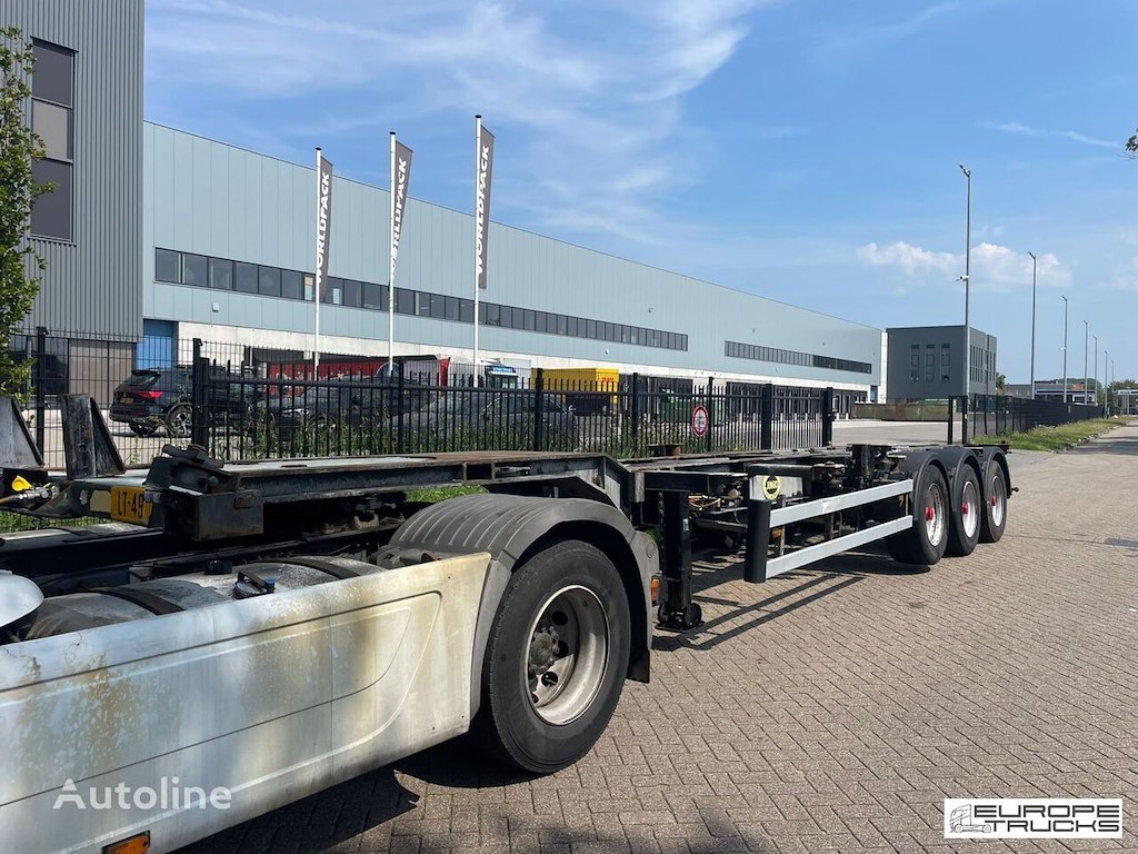 Jumbo DO 270.CE NL Trailer - Extendable - APK/TUV - Lift Axle - BPW poluprikolica za prevoz kontejnera