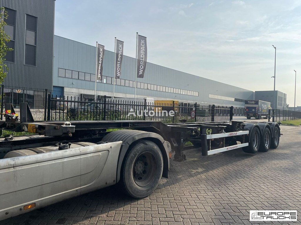 Jumbo DO 270 CE NL Trailer - Extendable - APK/TUV - Lift Axle - BPW poluprikolica za prevoz kontejnera