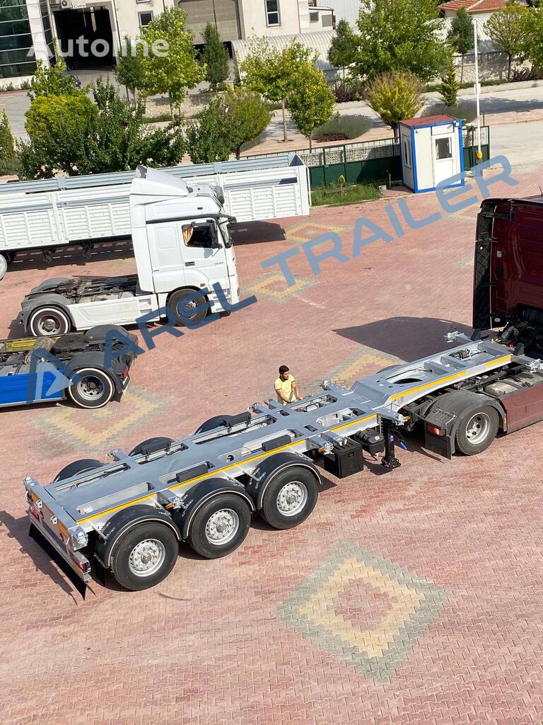 Nova Arel Trailer SKELETAL CONTAINER SEMI TRAILER 20 FT 30 FT 40 FT 45 FT SLIDING poluprikolica za prevoz kontejnera