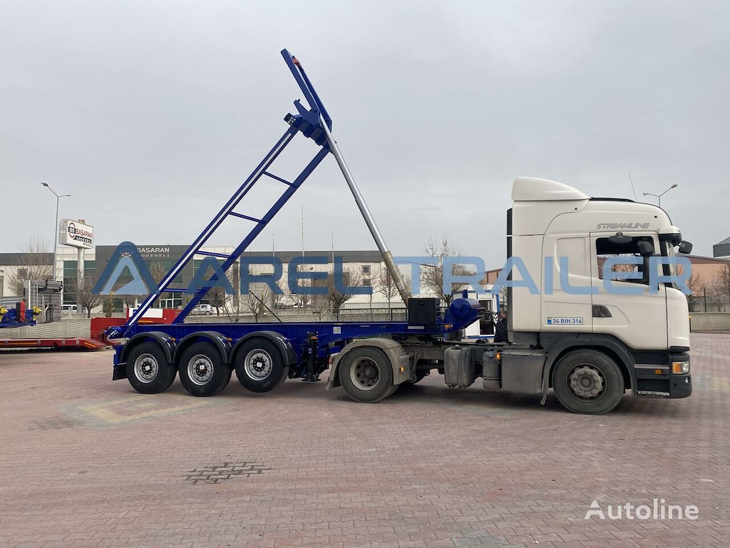 Nova Arel Trailer TIPPING SKELETAL CONTAINER SEMI TRAILER 20 FT 30 FT 40 FT 45 FT poluprikolica za prevoz kontejnera