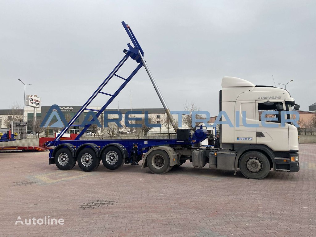 Nova Arel Trailer TIPPING SKELETAL CONTAINER SEMI TRAILER 20 FT 30 FT 40 FT 45 FT poluprikolica za prevoz kontejnera