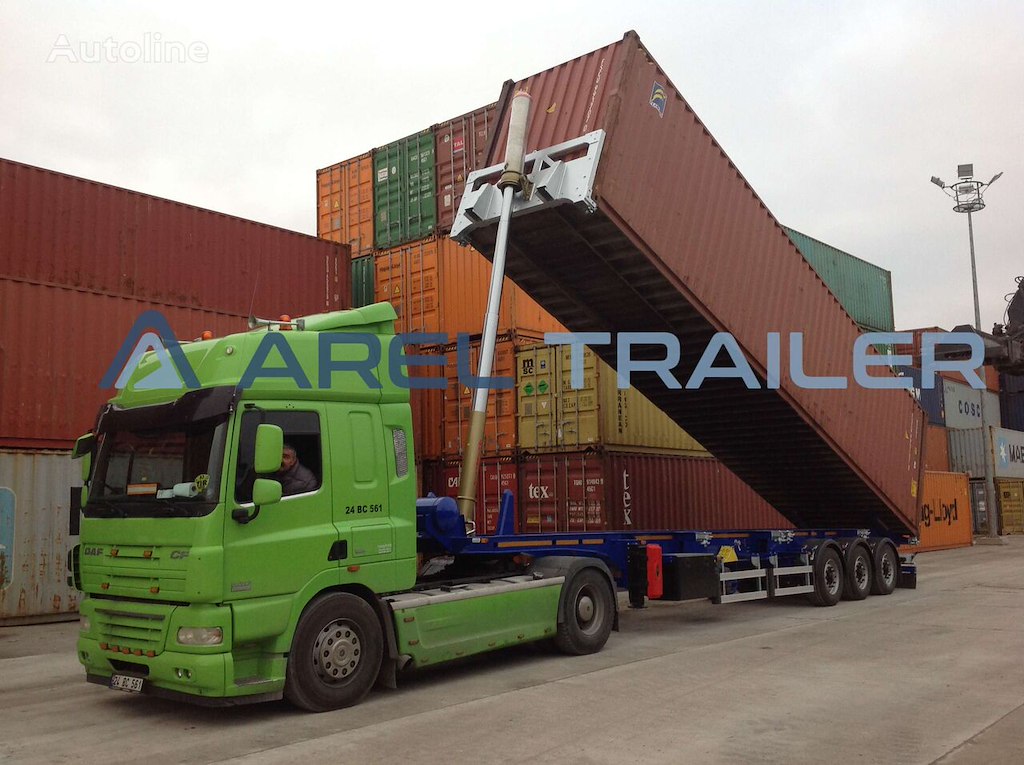 Nova Arel Trailer TIPPING SKELETAL CONTAINER SEMI TRAILER 20 FT 30 FT 40 FT 45 FT poluprikolica za prevoz kontejnera