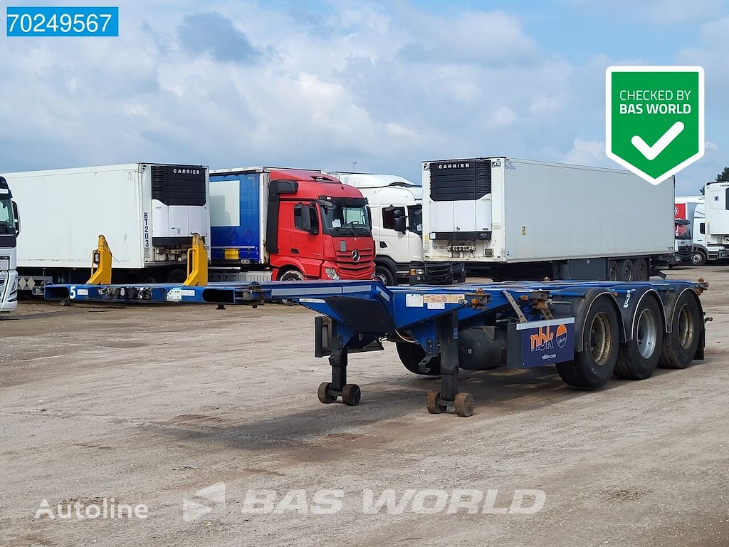 D-Tec FT-43-03V NL-Trailer Liftachse 45ft poluprikolica za prevoz kontejnera