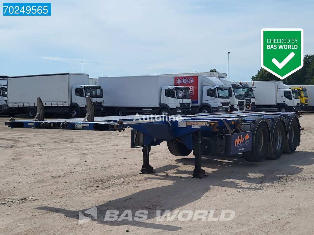 D-Tec FT-43-03V NL-Trailer Liftachse 45ft poluprikolica za prevoz kontejnera