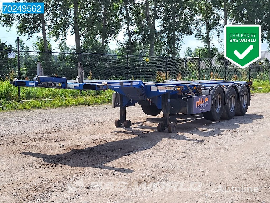 D-Tec FT-43-03V NL-Trailer Liftachse 45ft poluprikolica za prevoz kontejnera