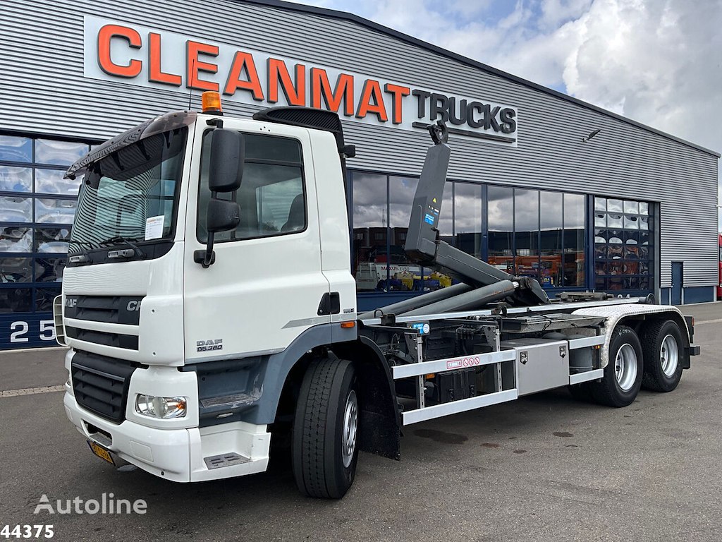 DAF FAS 85 CF 360 Euro 5 VDL 30 Ton haakarmsysteem kamion rol kiper