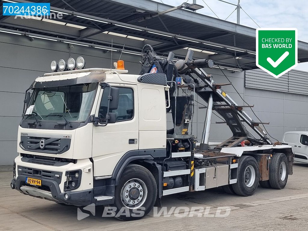 Volvo FMX 460 6X6 NL-Truck VEB+ Hydrodrive Big-Axle Lenkachse HMF kamion rol kiper