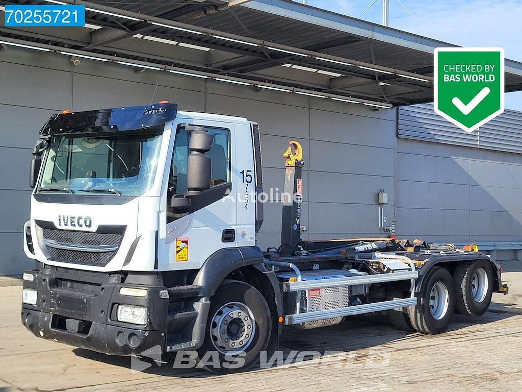 IVECO Stralis 460 6X2 20Tons hooklift ACC ActiveDay Euro 6 kamion rol kiper