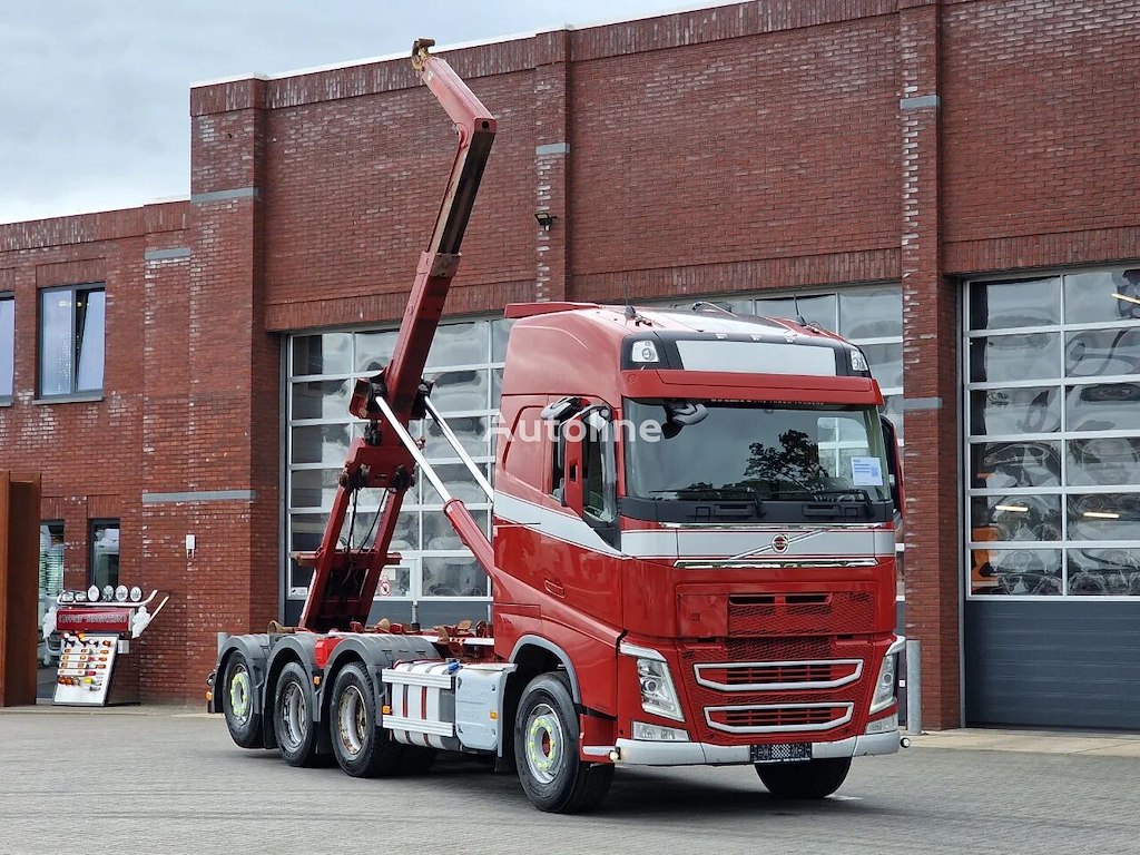 Volvo FH 13.540 8x4 - HIAB Hooklift 24T year 2017 - Retarder - Steerin kamion rol kiper