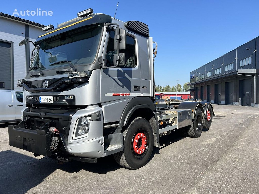 Volvo FMX 410 JOAB Koukku + Aurapuskuri kamion rol kiper