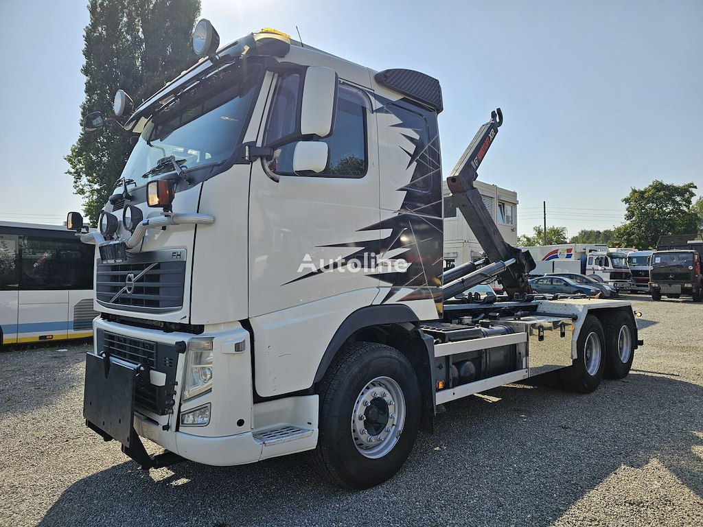 Volvo FH 500 6X4 HIAB Multilift XR20SL53 20tons kamion rol kiper