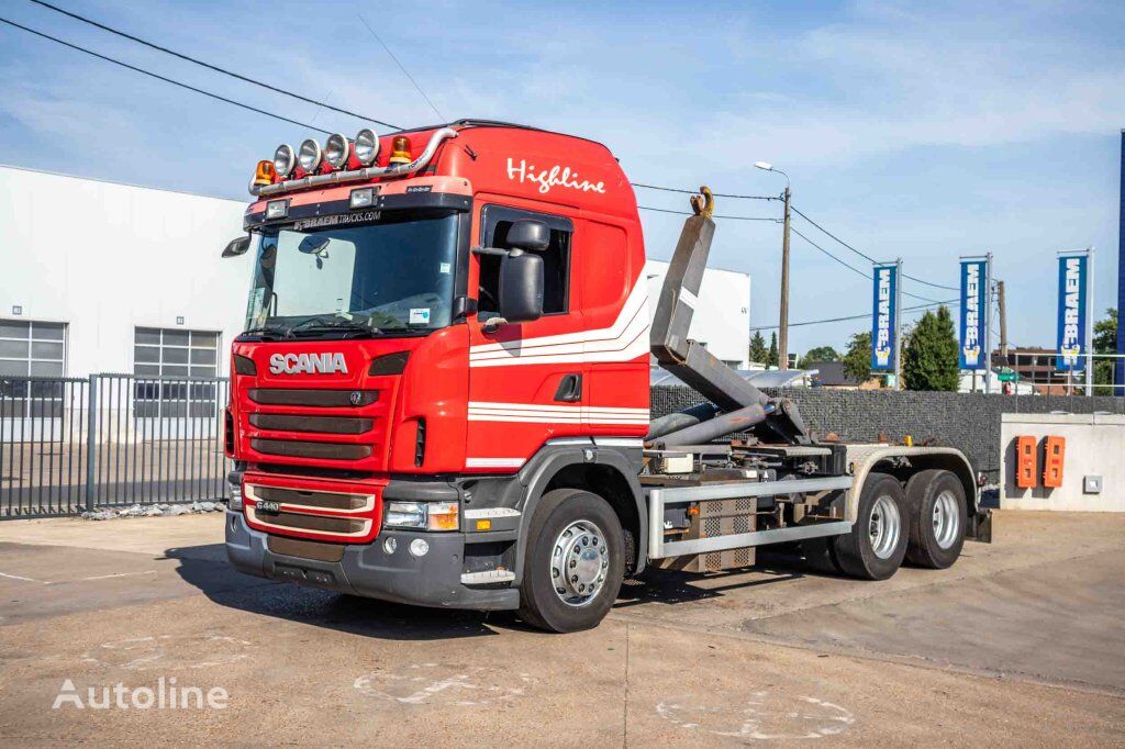 Scania G440+10 pneus/banden/tires kamion rol kiper