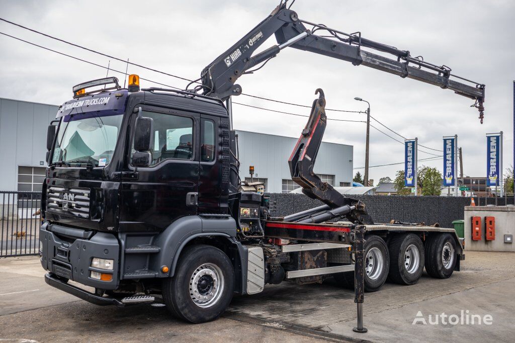 MAN TGA 35.390 BL - HIAB 195 kamion rol kiper