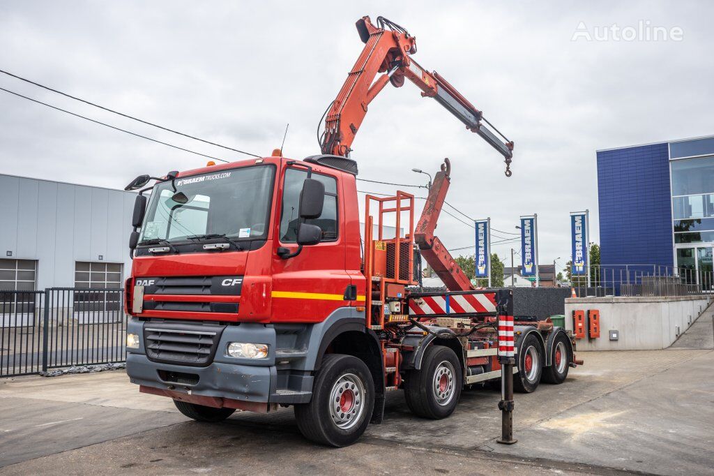 DAF CF 410-8X4+MKG 141A2 - EURO 5 kamion rol kiper