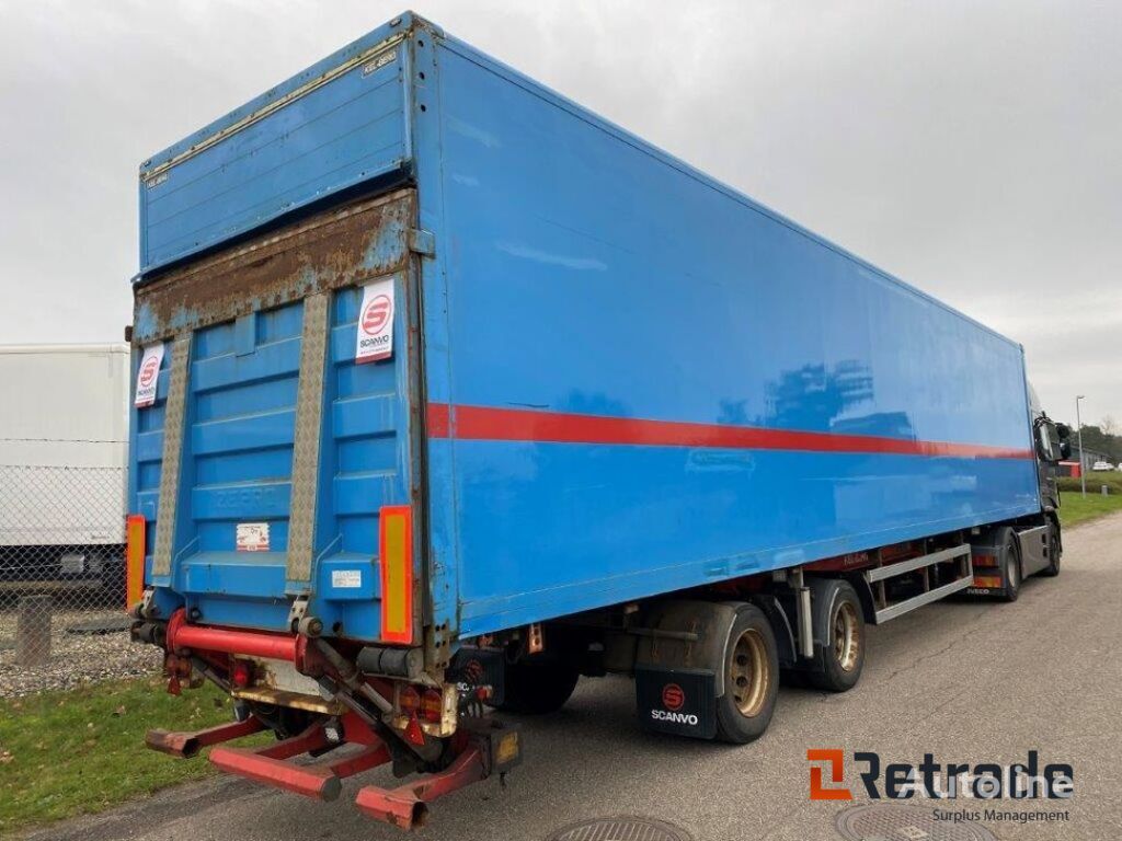 Prodaje se Kel-Berg 13,6 meter trailer med fast kasse / trailer furgon poluprikolicu na aukciji